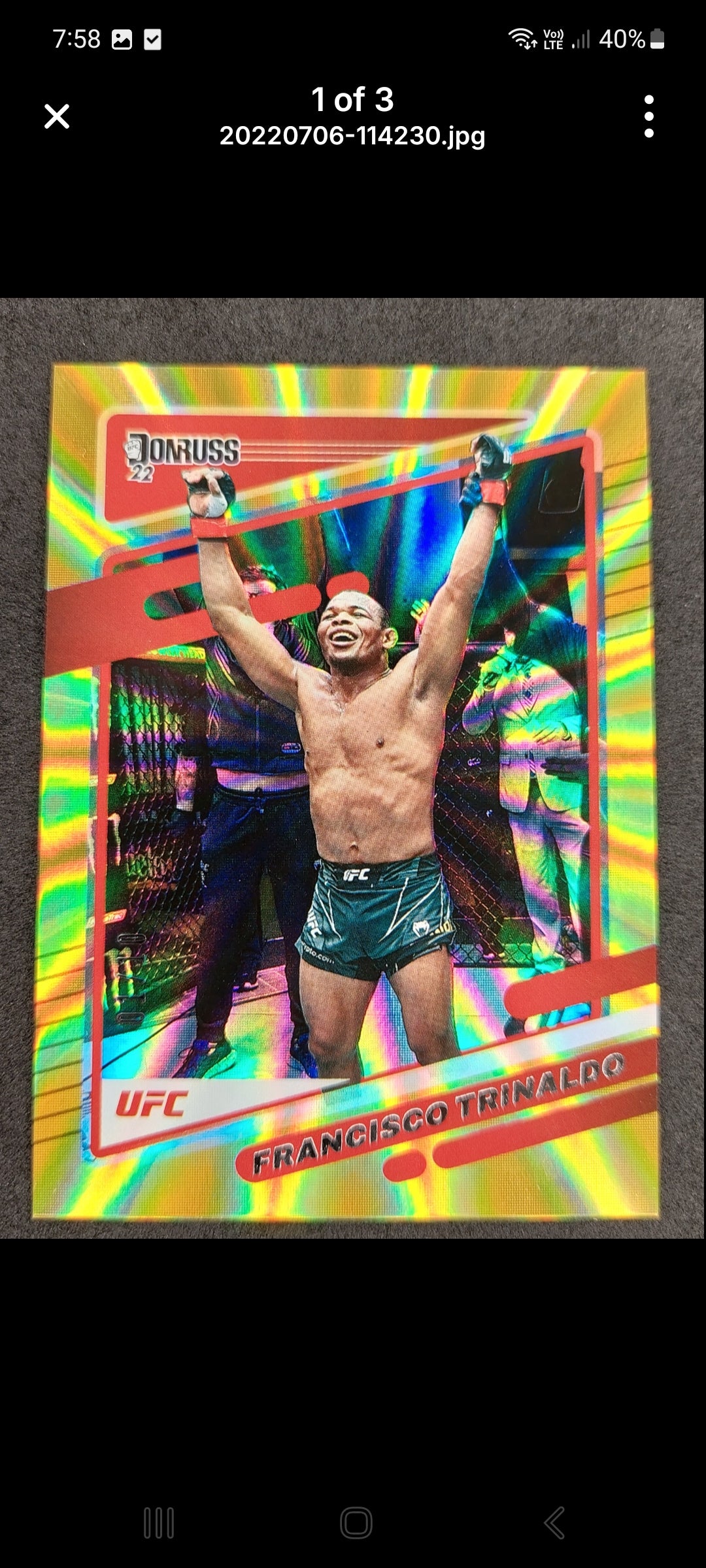 UFC / WWE – Boomerang Collectables
