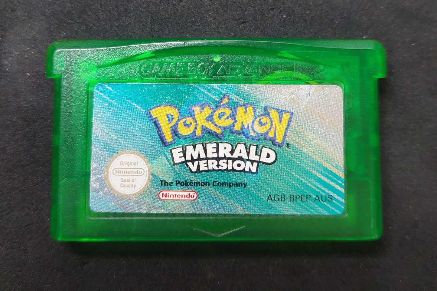 Pokemon Game Boy Advance Emerald Version AUS PAL NEW Battery ...