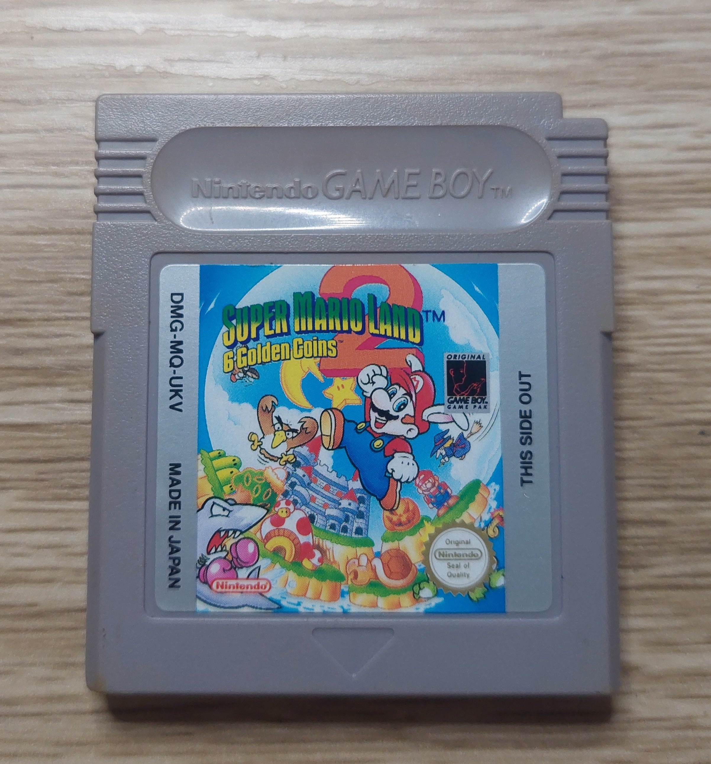 Nintendo Gameboy Super Mario Land 2 - 6 Golden Coins NEW Save Battery ...