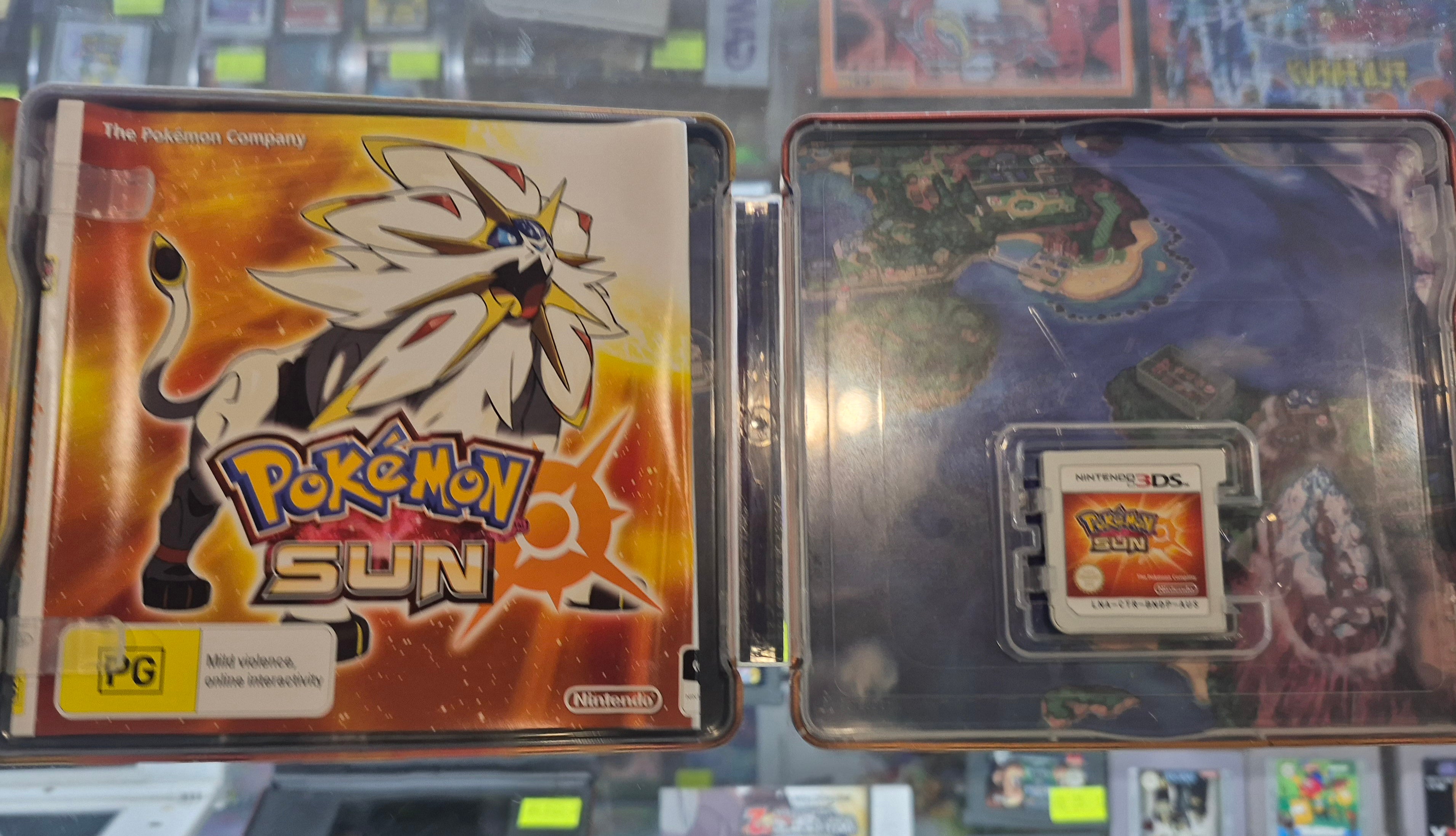 3DS Pokémon Sun in Metal Case Tested – Boomerang Collectables