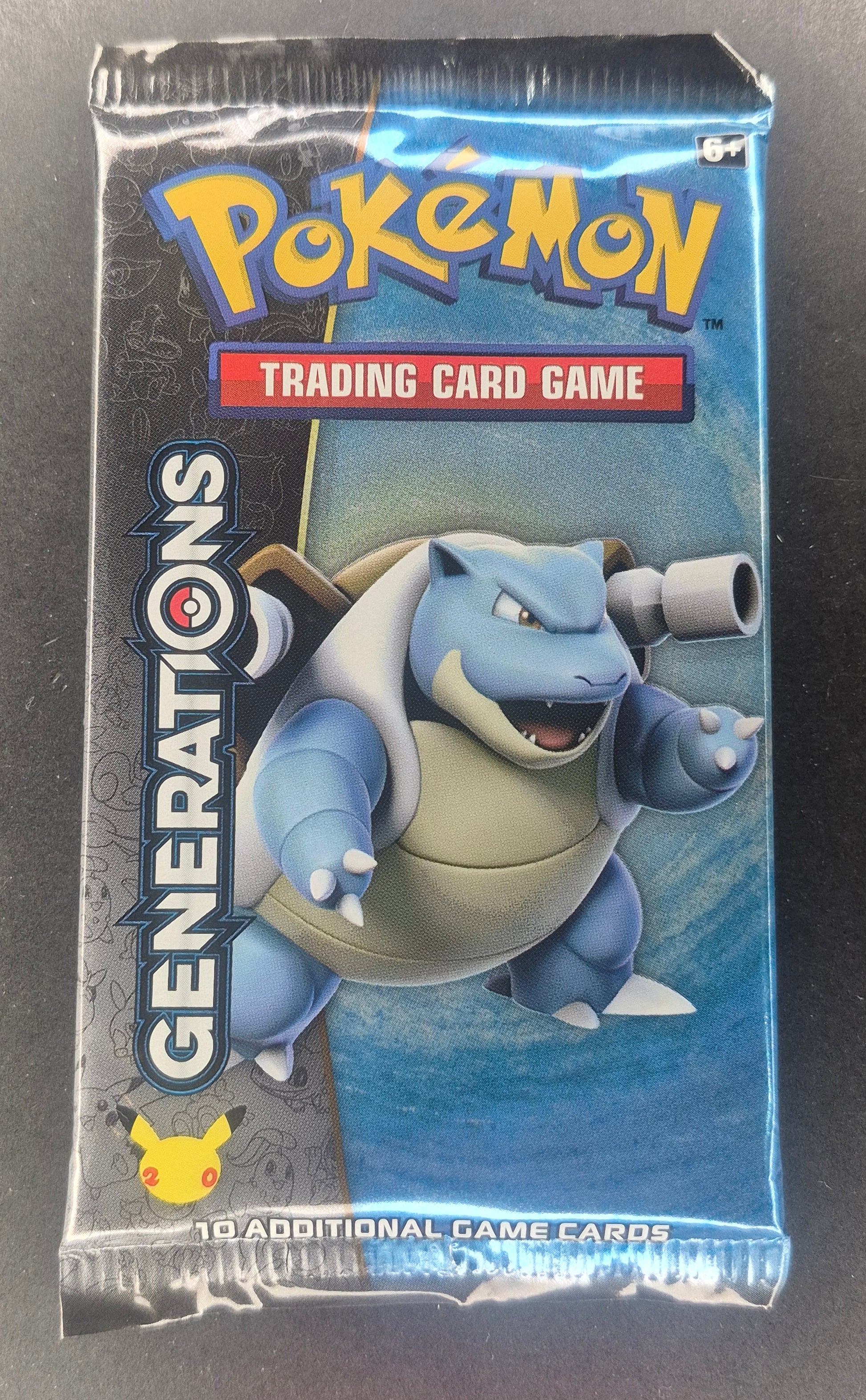 2016 Pokemon XY Generations Booster Pack Bulbasaur Art - 20th Annivers ...