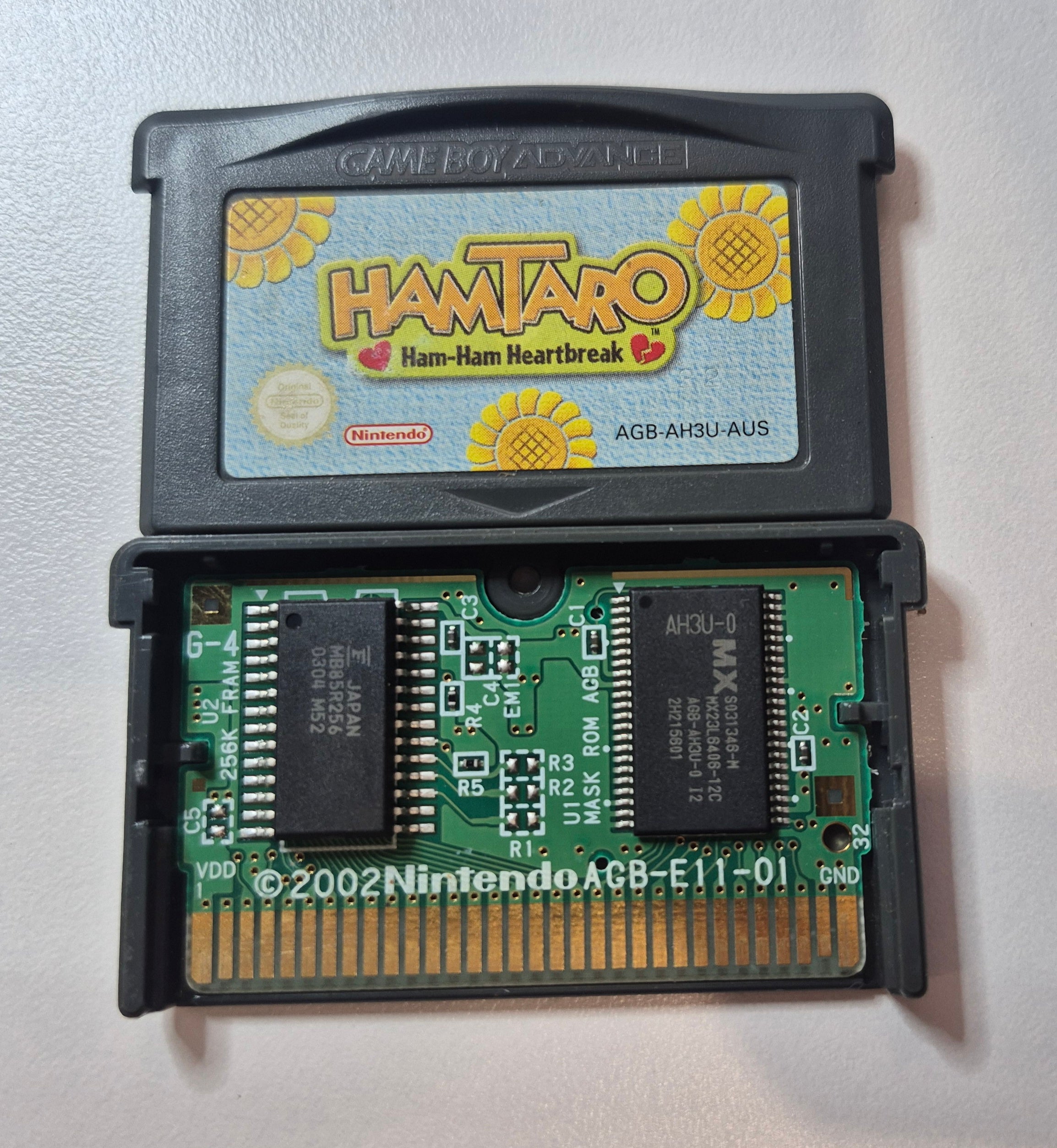 Hamtaro Ham Ham Heartbreak GBA Cartridge Pal Genuine Tested – Boomerang ...