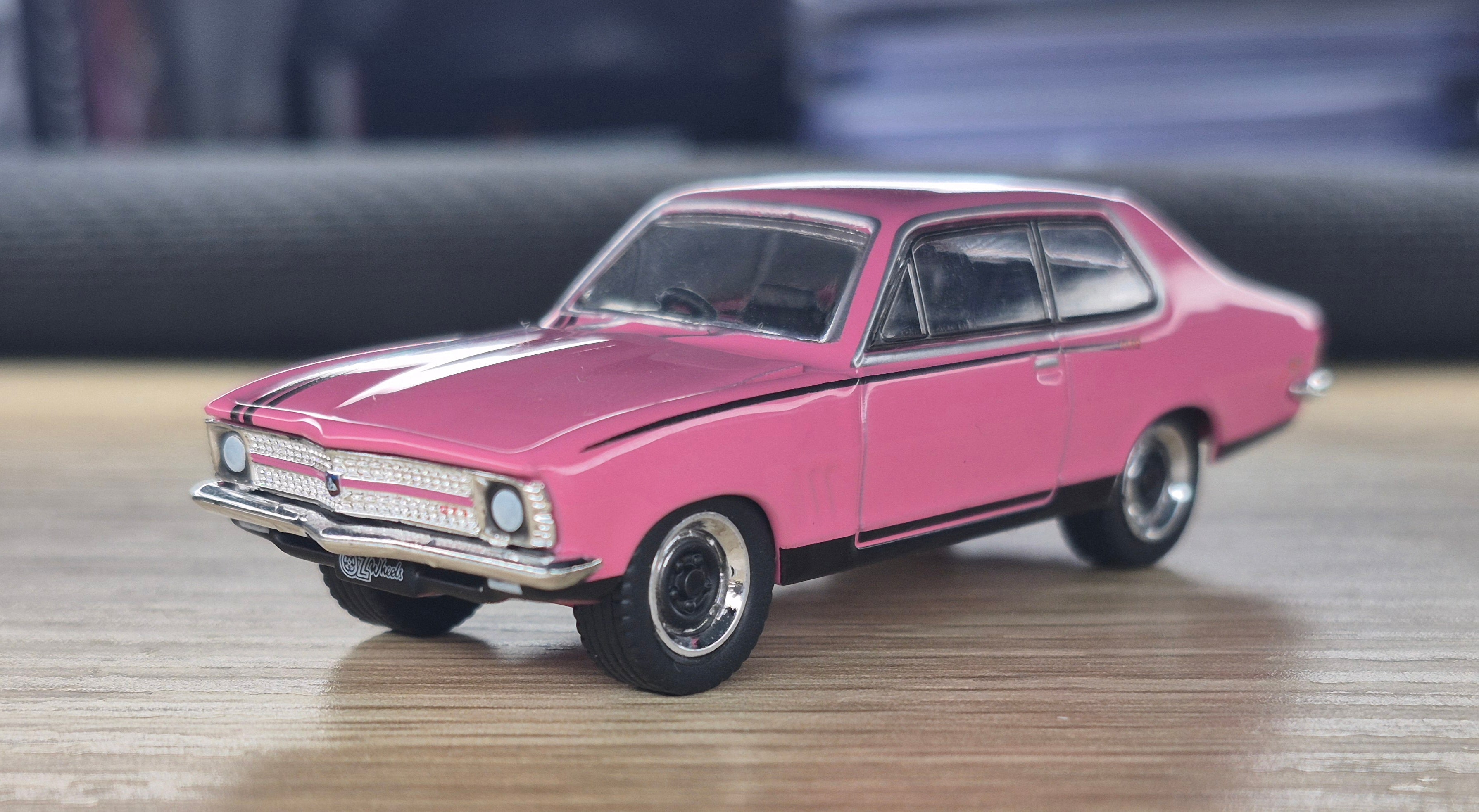 OZ Wheels Red Bellies "FSD" Pink Holden LC Torana- 1:64 Scale Car 2025 ...