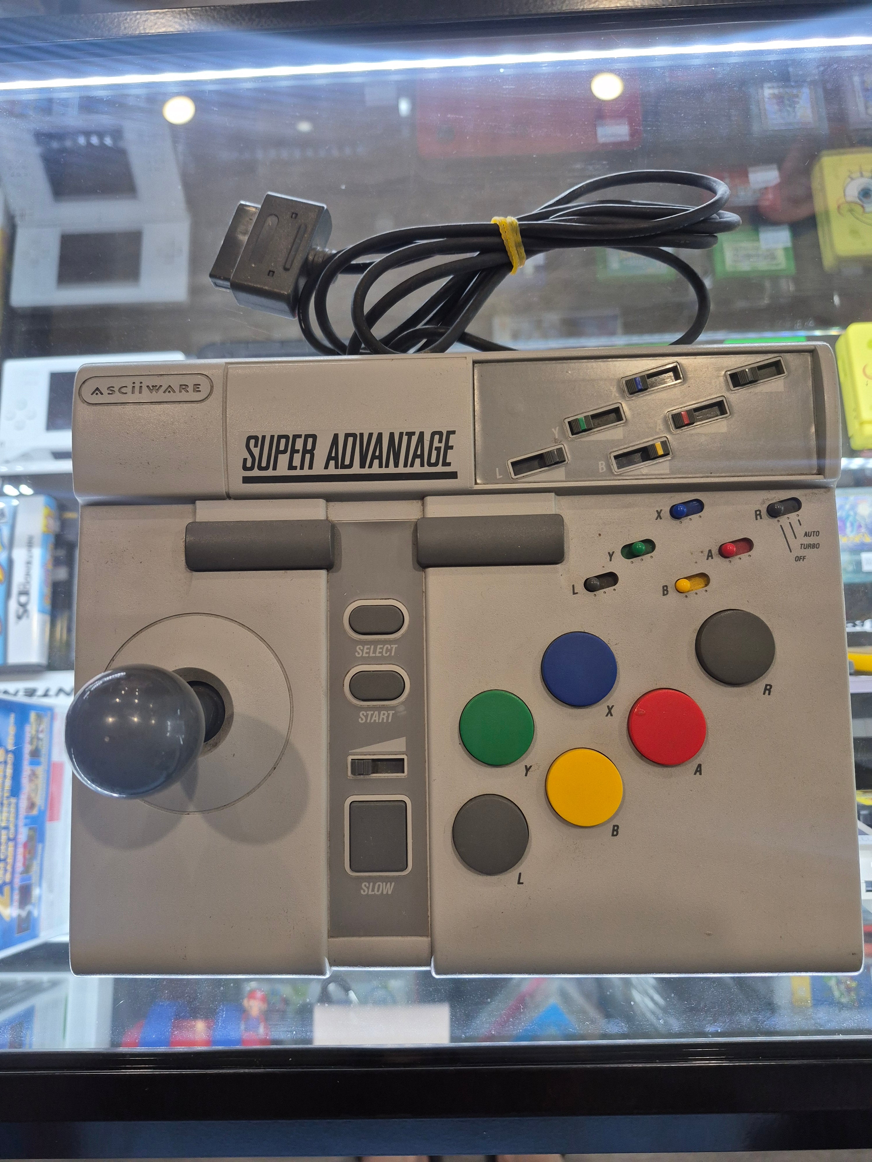 4910E Asciiware Super Advantage Super Nintendo SNES Arcade Controller ...